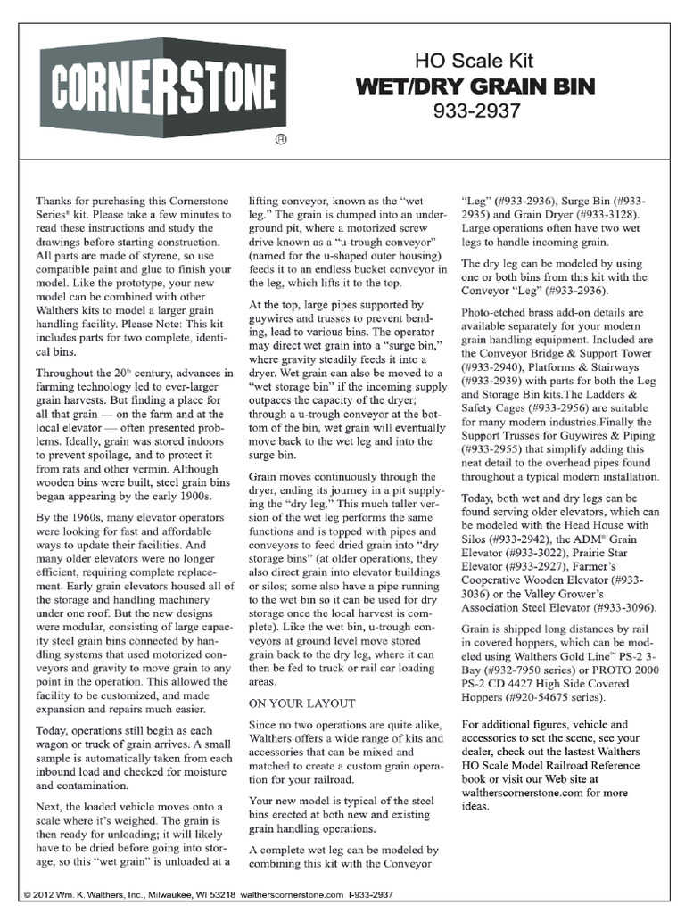 Wet-Dry Grain Storage Bin | PDF