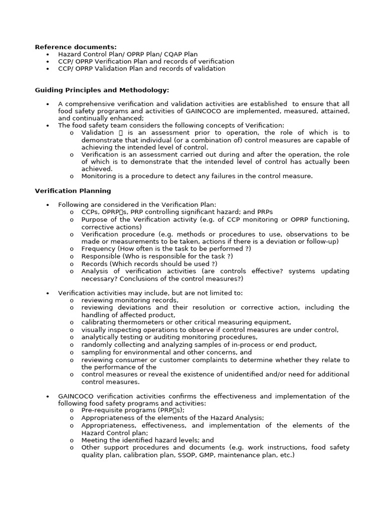 Verification and Validation Planning Rev. 1 | PDF | Verification And ...