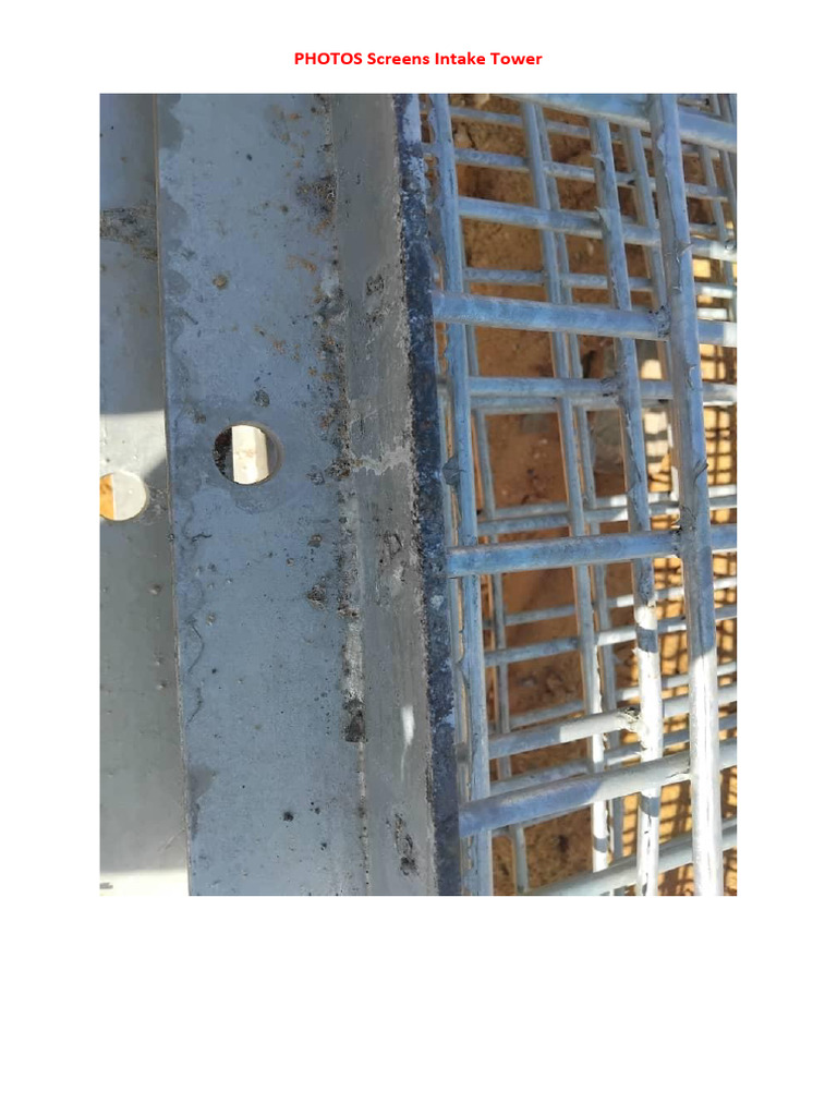 Screens Intake Tower | PDF