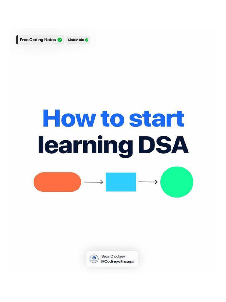 How To Learn DSA | PDF