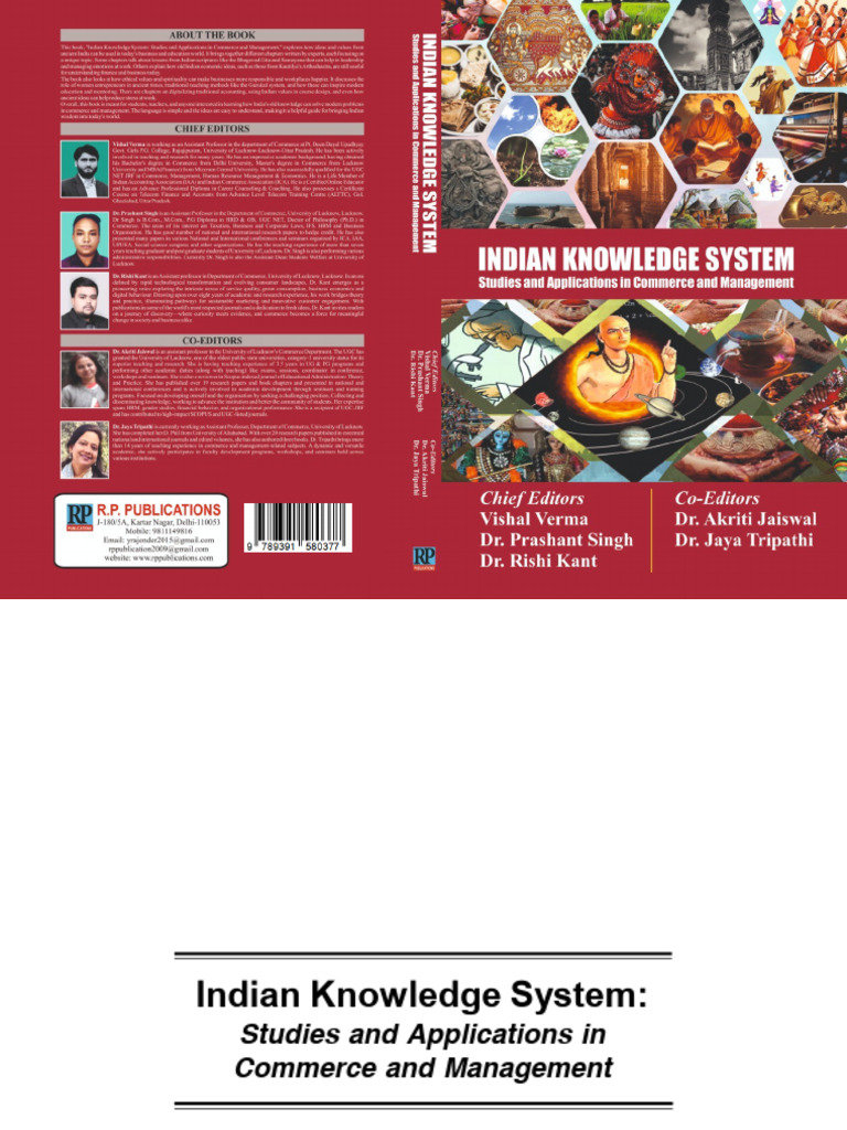 The Indian Knowledge System I Ks Book PDF 1 | PDF | Trade | Economies