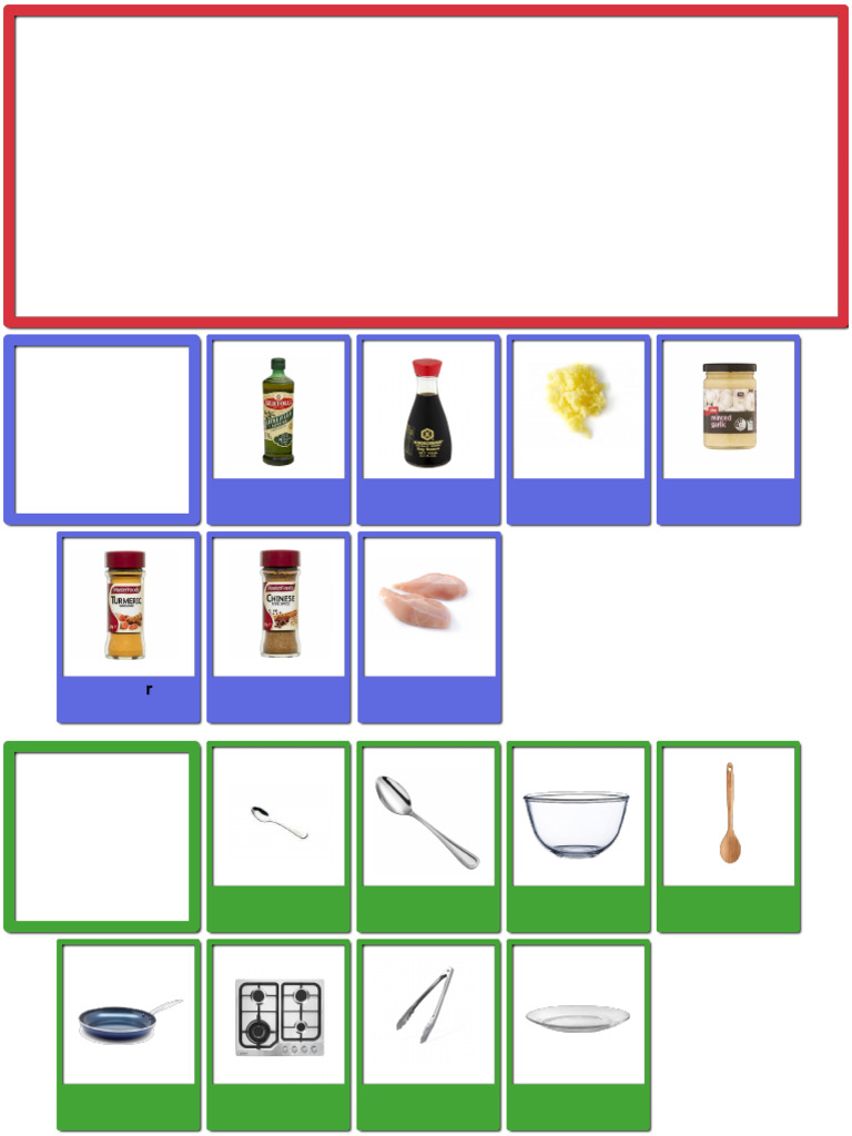 Five Spice Chicken Visual Recipe | PDF
