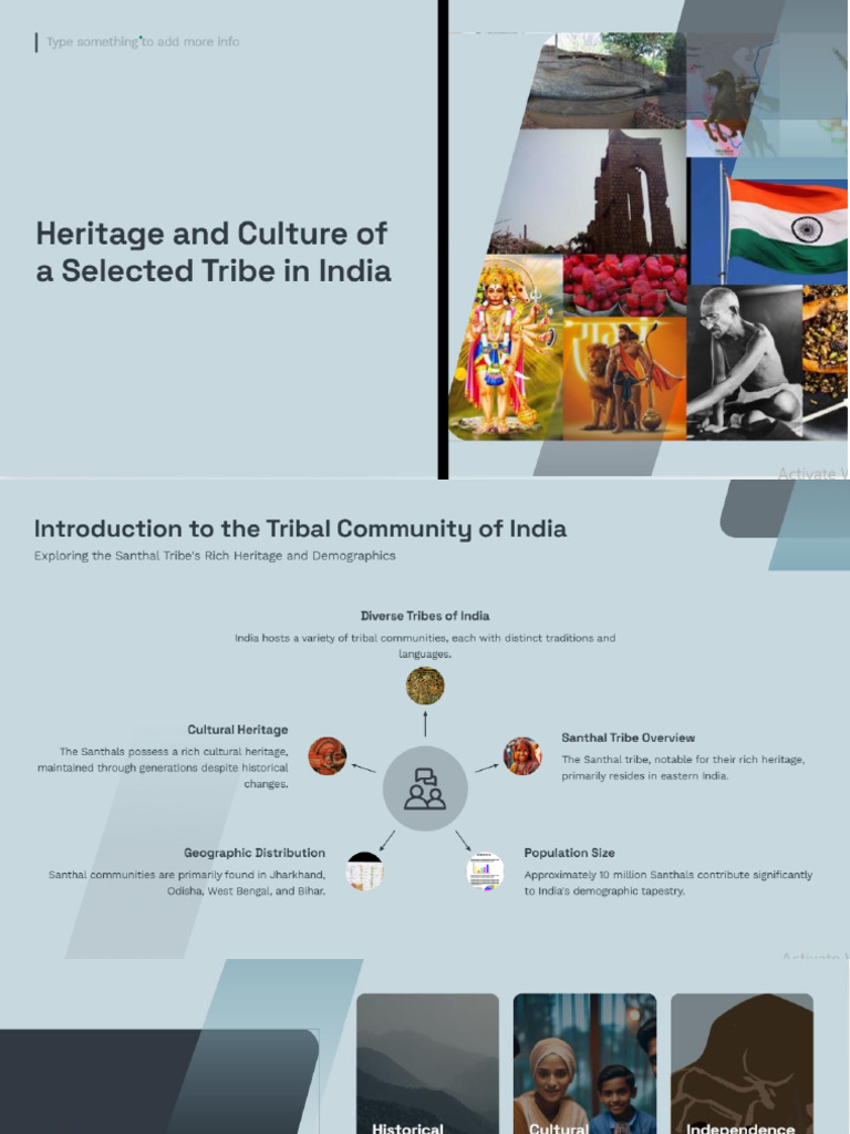 Sst Ppt on Tribes | PDF