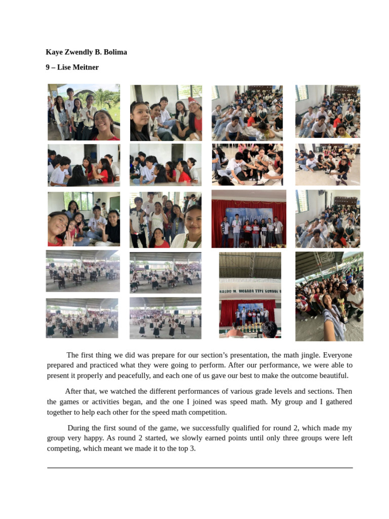 Math Mov Reflection | PDF