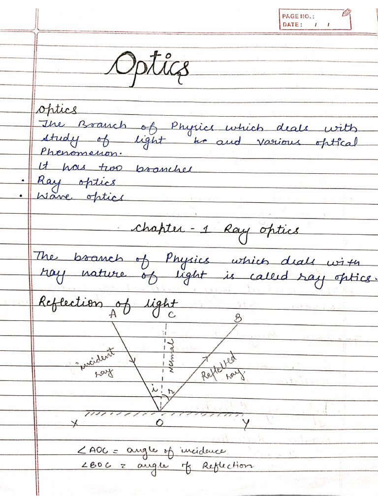 Optics | PDF