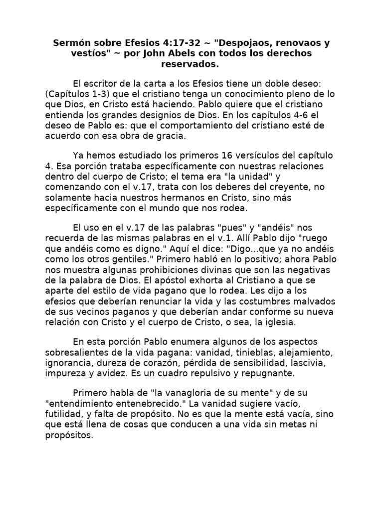 Efes Ios | PDF | Epístola a los efesios | Cristo (título)