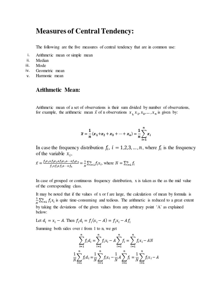 Probabibity and Statistics Material CAT1 | PDF | Mean | Median