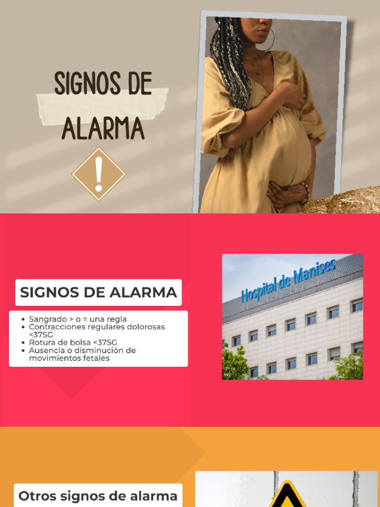Signos de Alarma | PDF