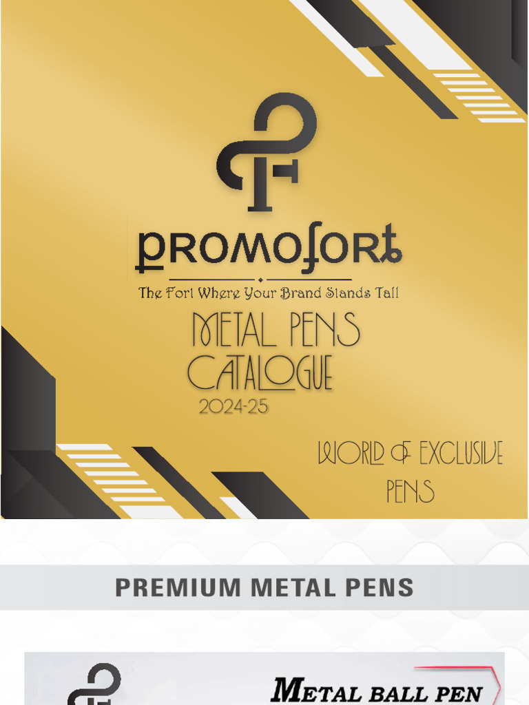 Metal Pens Catalogue | PDF