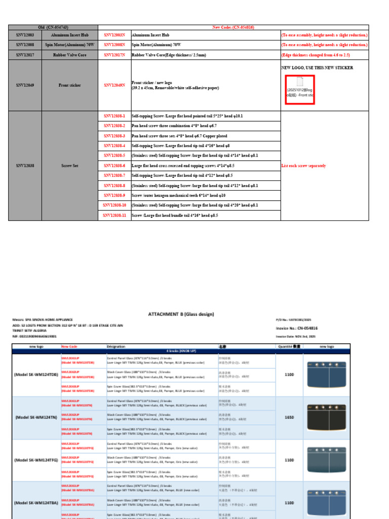 New Codes +new Glass Design 20260123 | PDF | Screw | Building Materials