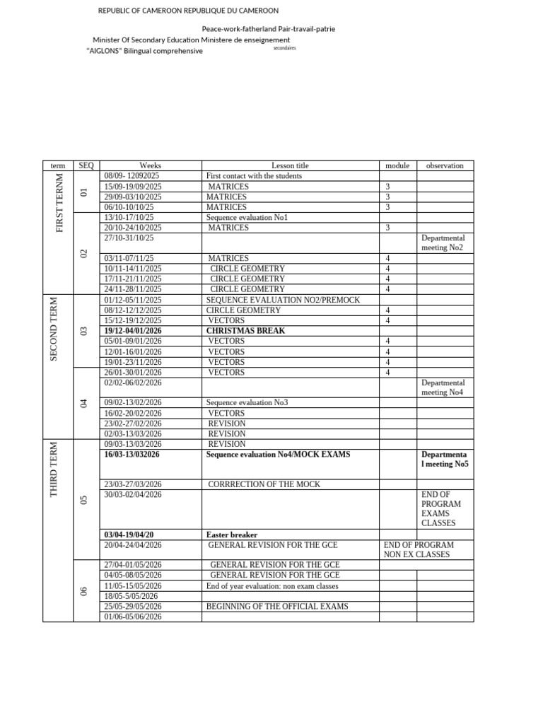 Simplified Progression Sheet U6 PM | PDF | Linear Algebra | Algebra