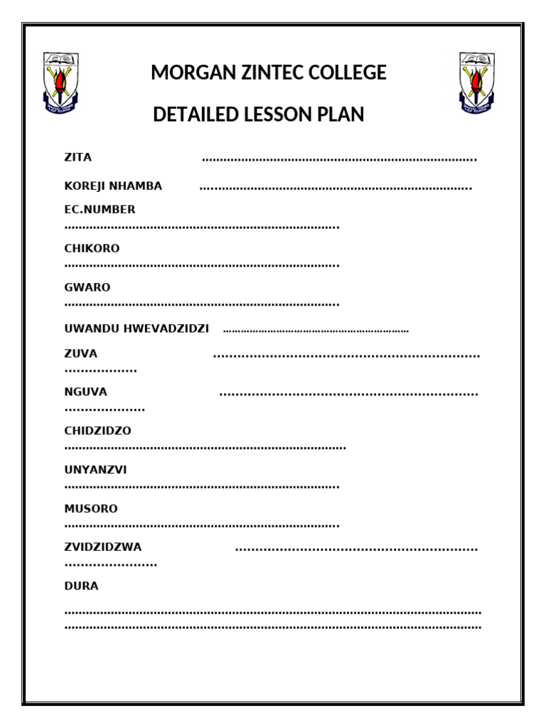 Chishona DLP 1 | PDF