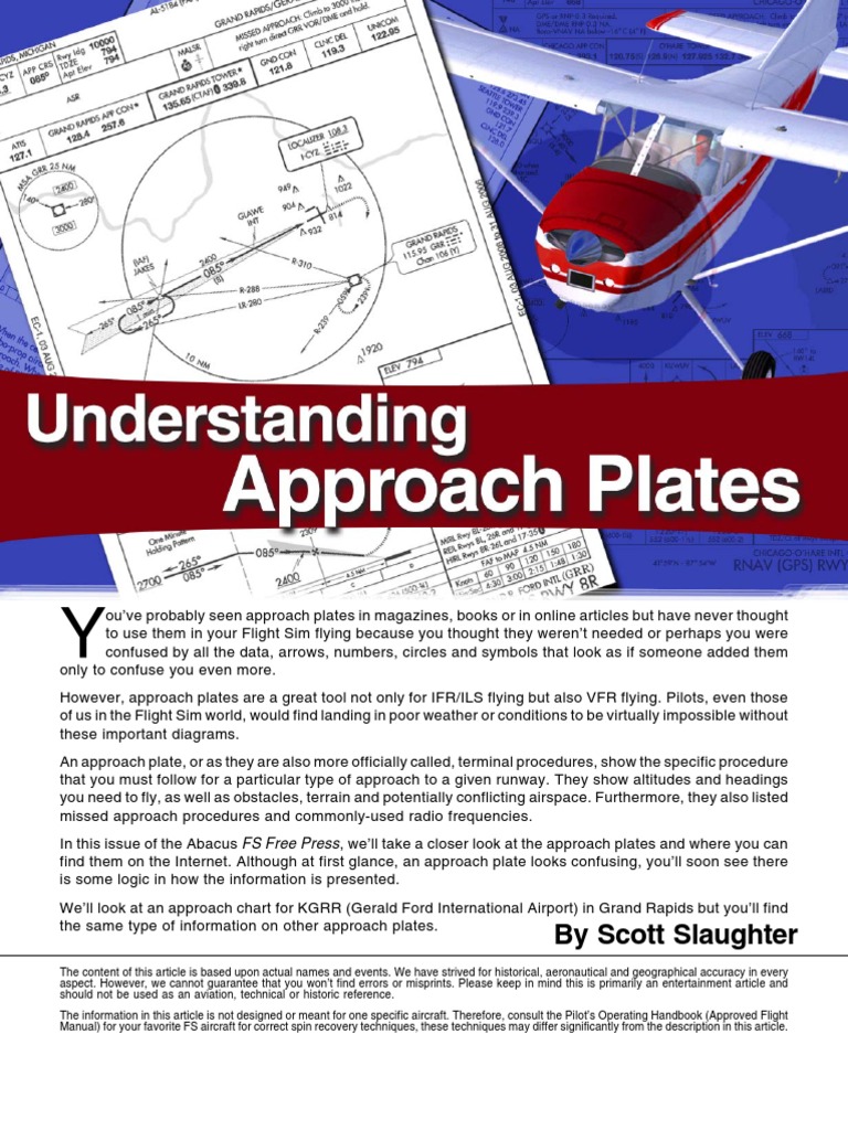 Understanding Approach Plates | Airport | Air Traffic Control