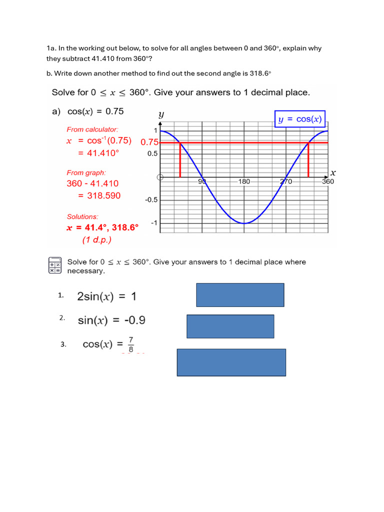 Solving for All Angles | PDF
