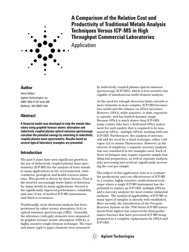 5989-1585EN (1) | PDF | Atomic Absorption Spectroscopy | Laboratory ...