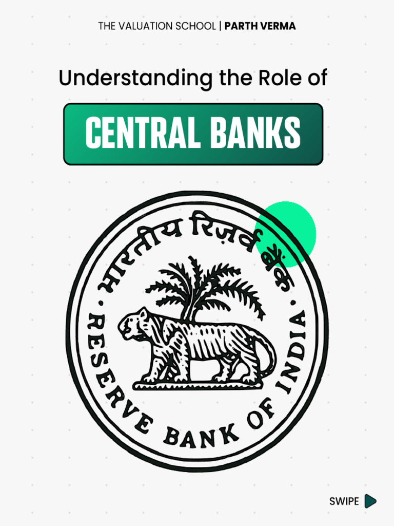 Role of Central Banks! | PDF