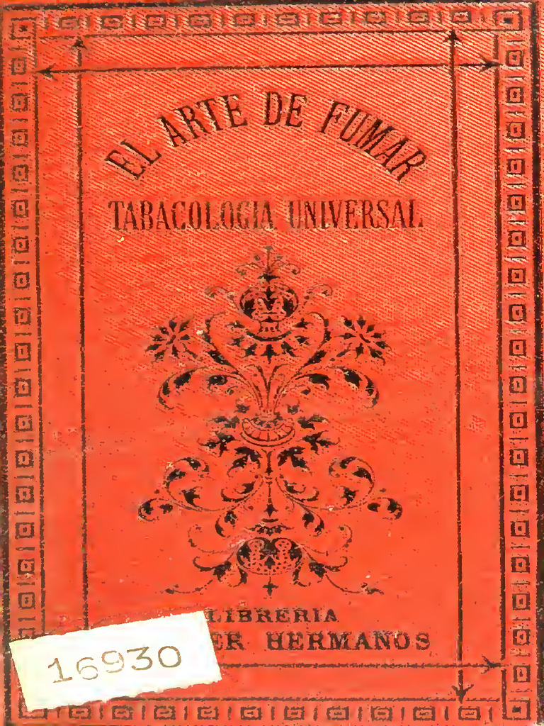 El Arte de Fumar - Tabacología Universal (IA b28113135) | PDF ...