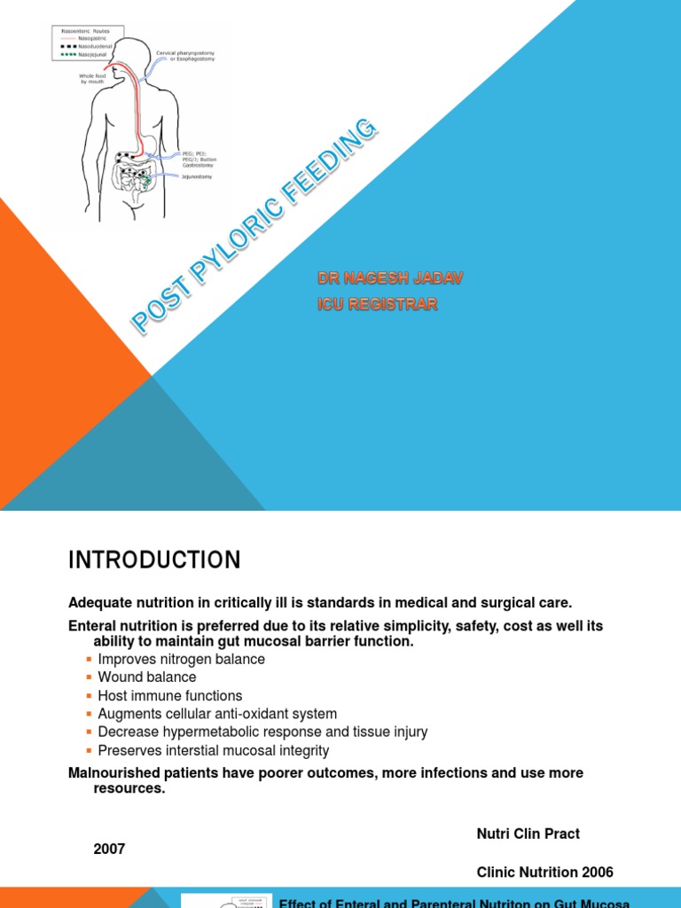 Post Pyloric Feeding (1) | Gastrointestinal Tract | Stomach