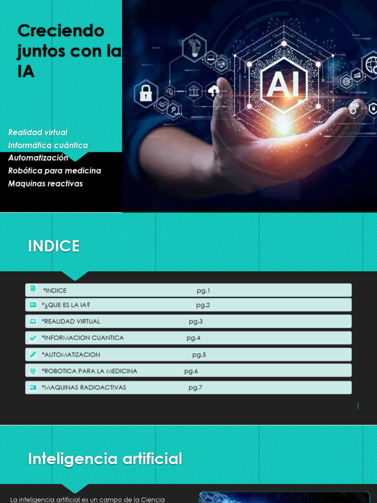 Creciendo Juntos Con La IA APRENDE A SACAR EL MAYOR PROVECHO | PDF ...