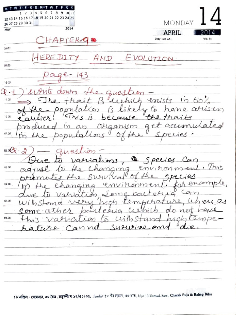 Heredity and Evolution | PDF