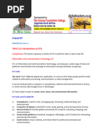 S1 ICT Learner's Book 2025 Edition | PDF | Educational Technology ...