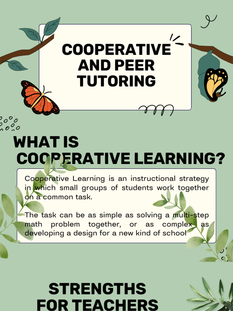 Cooperative Learning in Multi Grade | PDF | Learning | Teachers