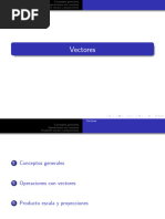 Proyección de Vectores: Fórmulas y Ejemplos | PDF | Vector Euclidiano ...