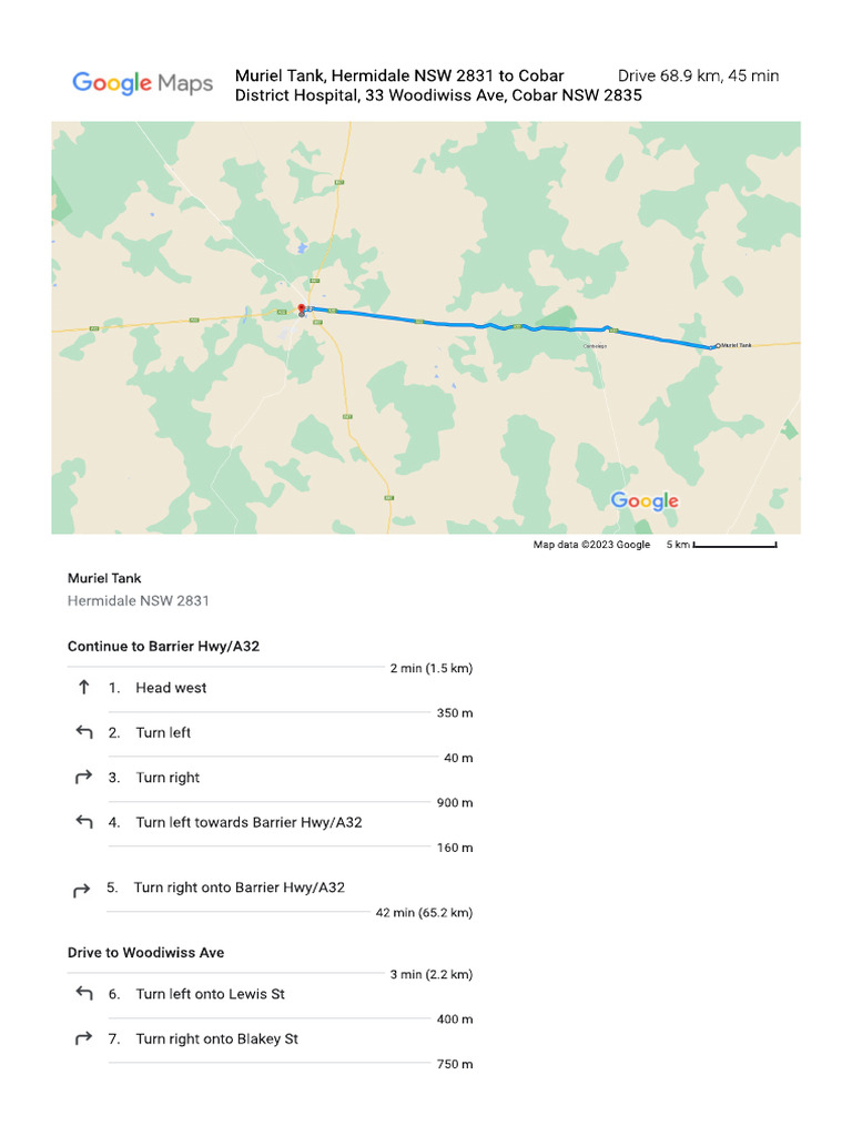 Cobar Hospital | PDF