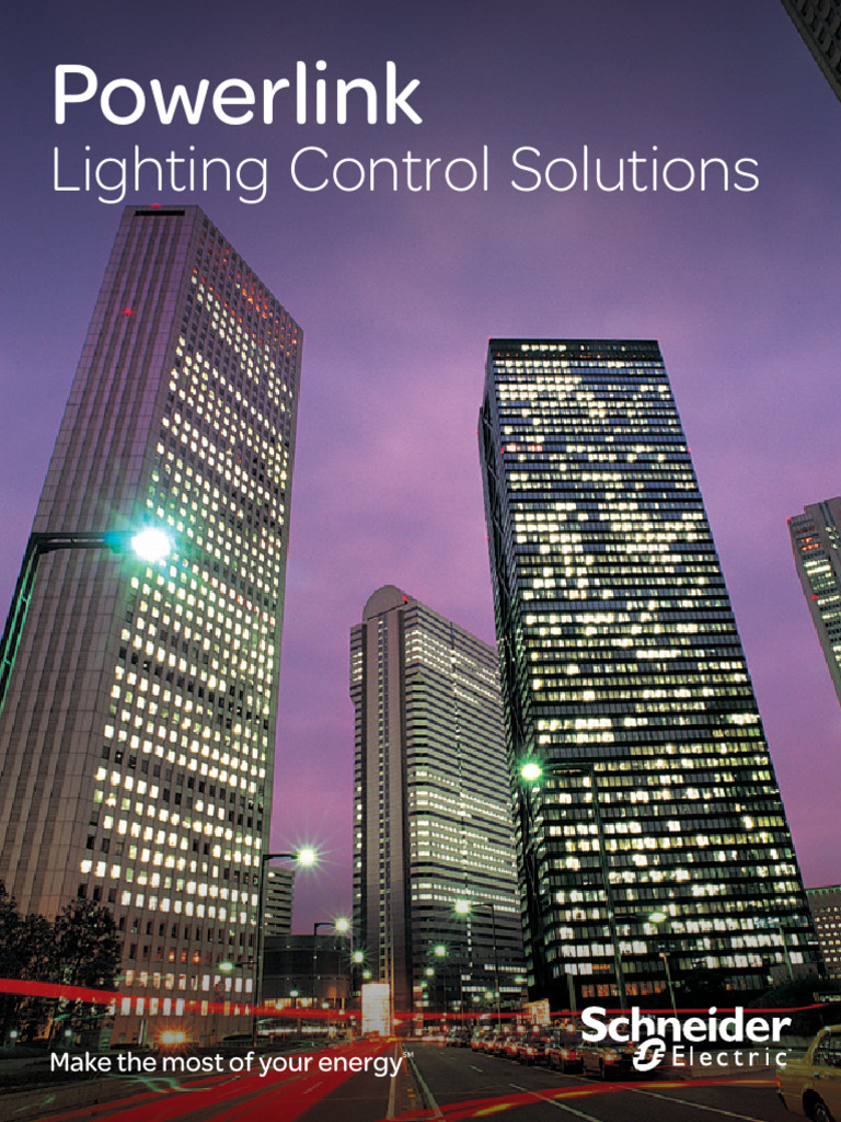 Powerlink Lighting Controls Solutions | PDF | Lighting | Energy ...