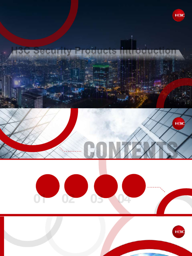 H3C HSE Courses 2023 - Network Security Products Introduction_1 | PDF ...