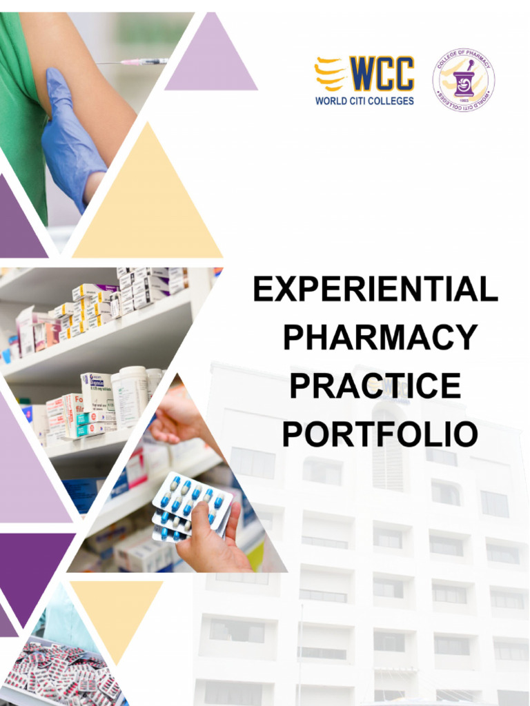 [Template] Experiential Pharmacy Practice Portfolio (1) | PDF