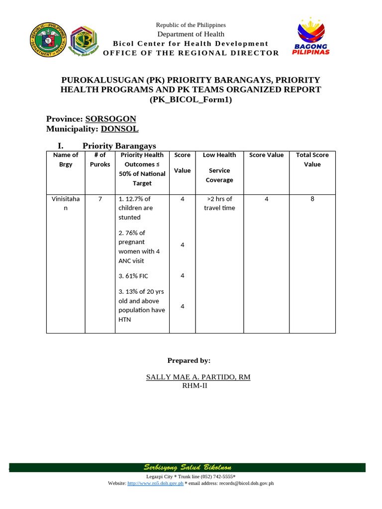 PK Form 1 | PDF