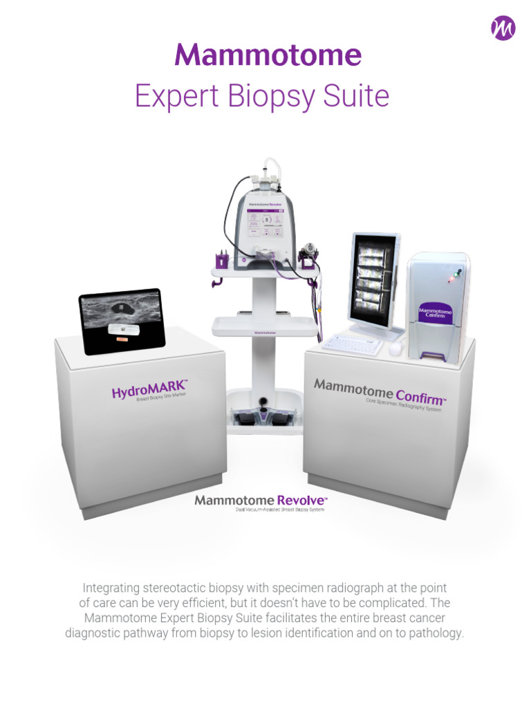 Mammotome Biopsy Suite Flyer | PDF | Biopsy | Pathology