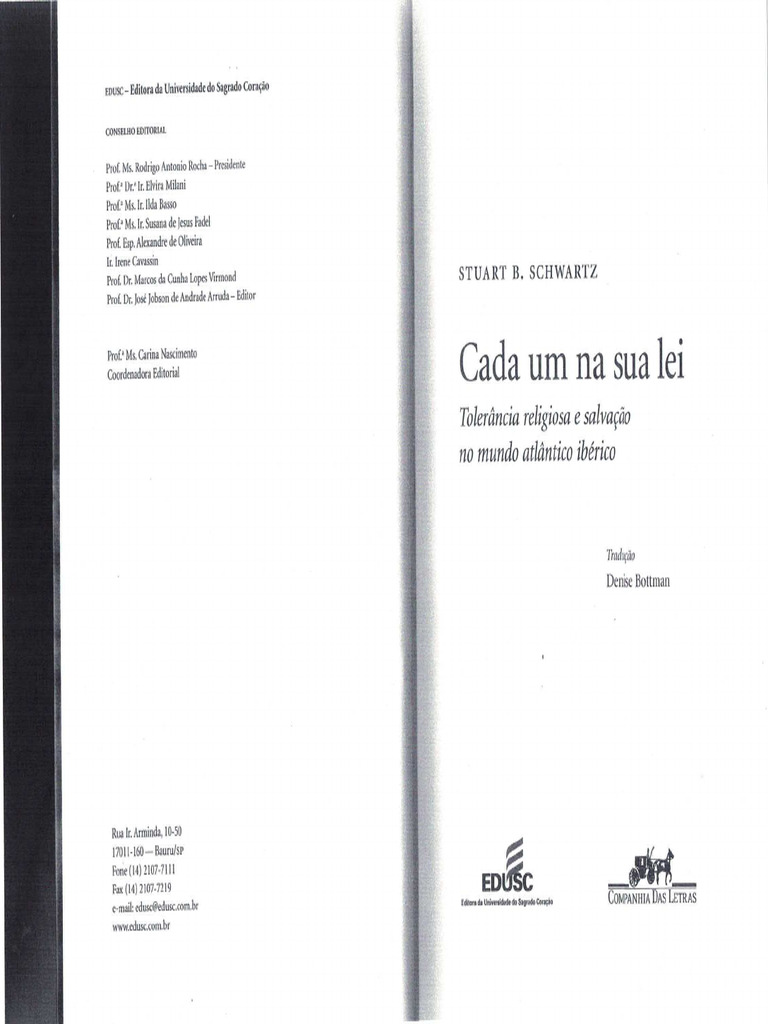 TEXTO BASE (AULA 1) - SCHWARTZ, Stuart. Conversos e Mouriscos. (2009) | PDF
