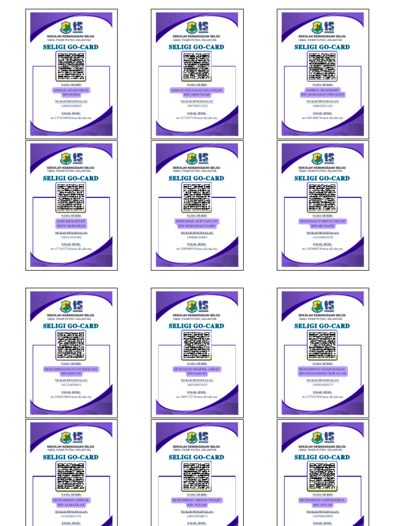 5ik Front Seligi Go-card Template (2) | PDF