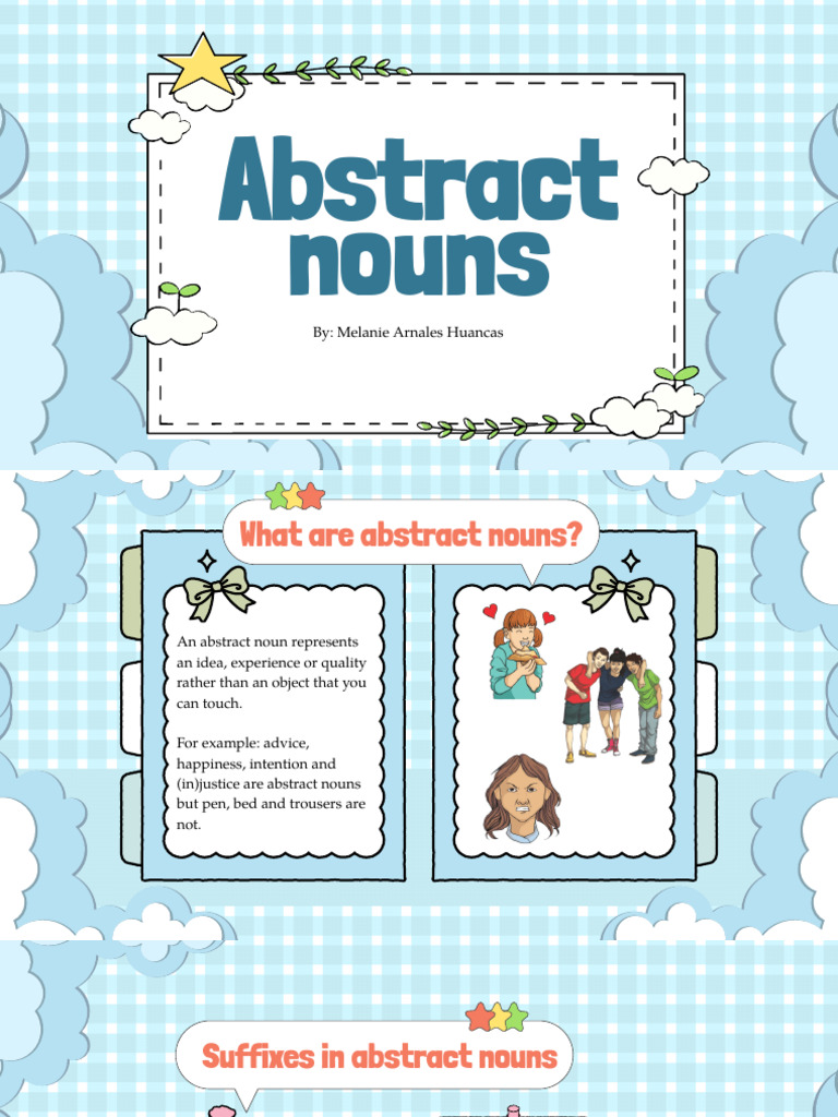 Abstract Nouns | PDF