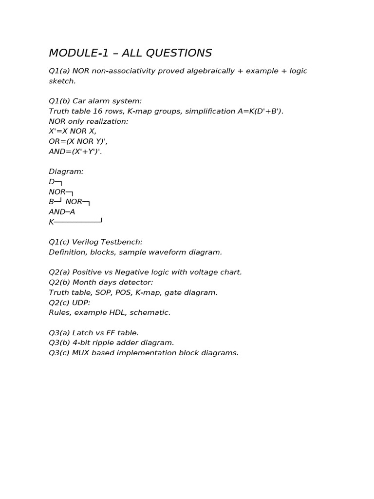 Complete All Modules Handwritten Exam Ready | PDF