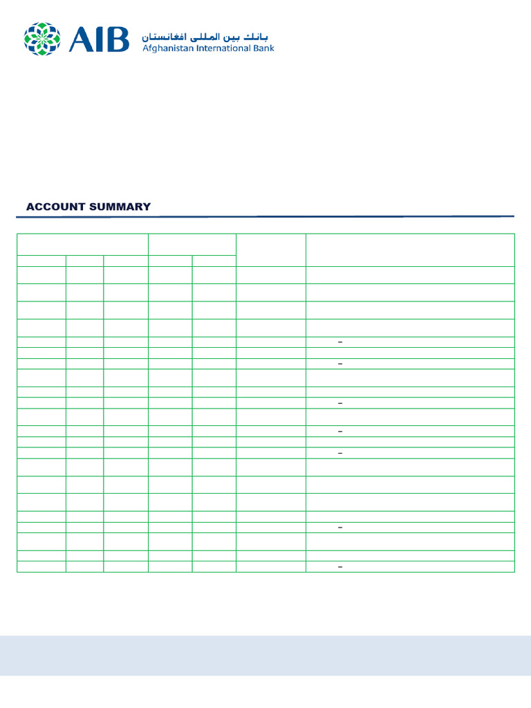 Aib Bank Statement | PDF | Online Banking | Banks & Banking