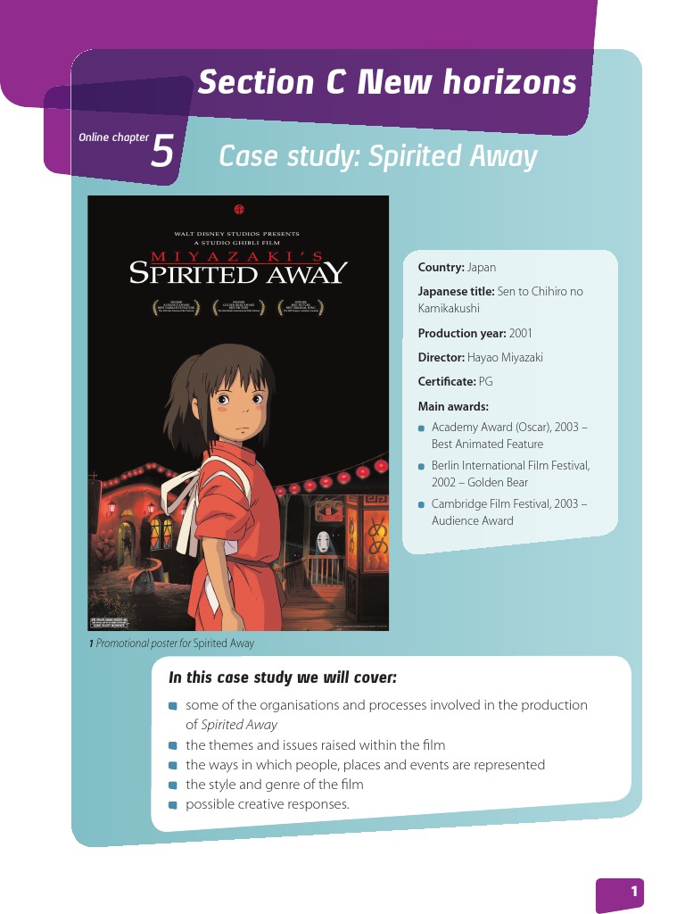 Spirited Away: Themes and Analysis | PDF | Anime | Animation