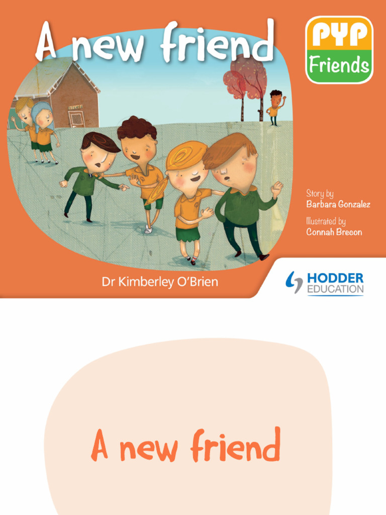 A New Friend - Kimberley O'Brien - Hodder 2020 | PDF