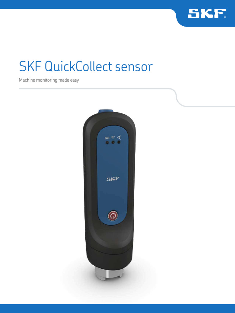 SKF QuickCollect Sensor 17198 En | PDF | Battery Charger | Smartphone