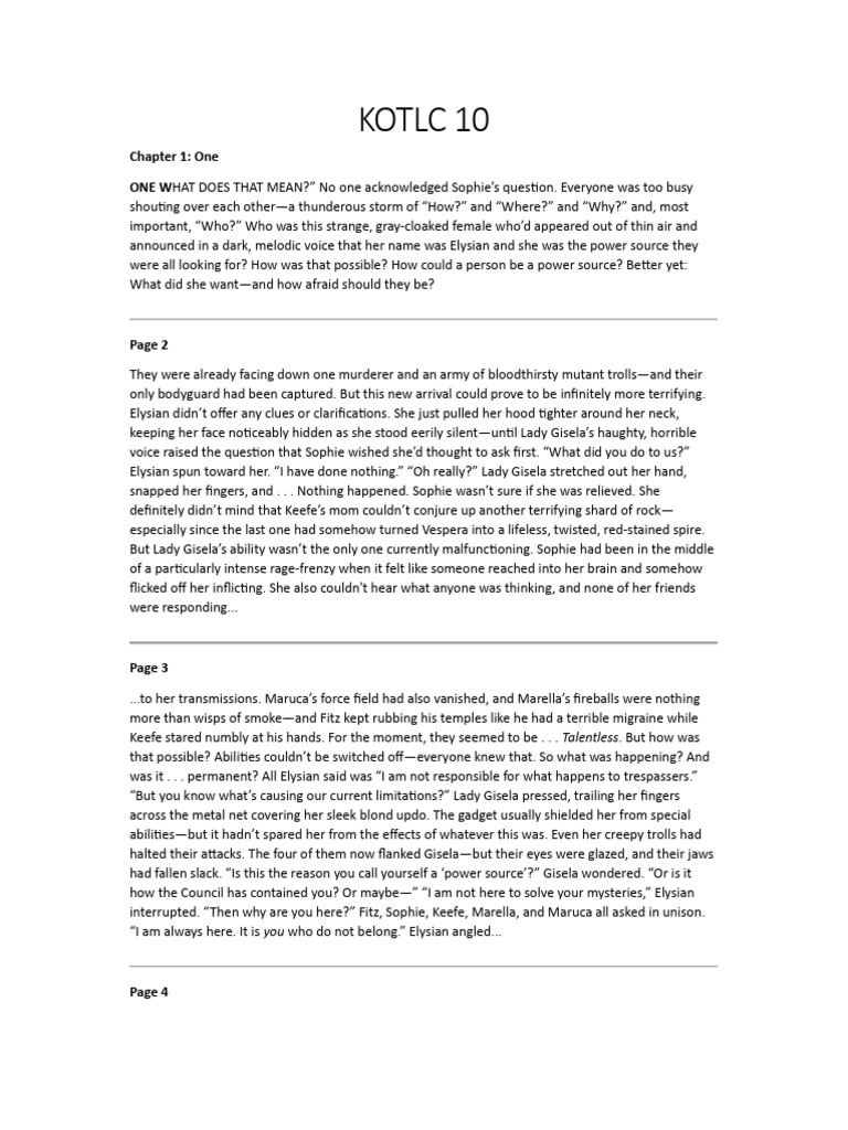 Kotlc 10 CHP 1.. | PDF