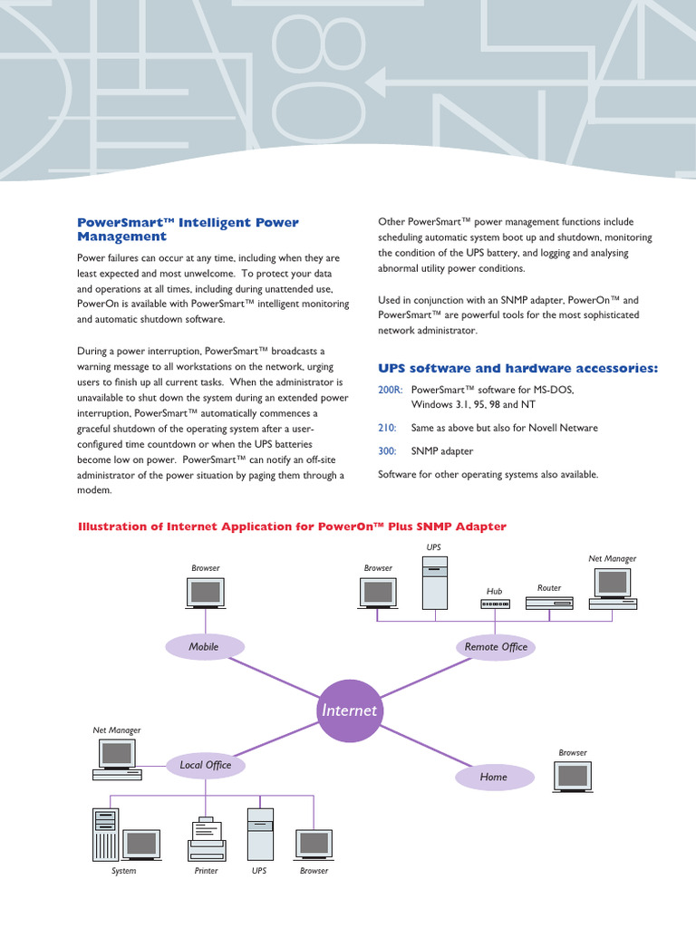 PowerOn Brochure | PDF | Operating System | Computer Network