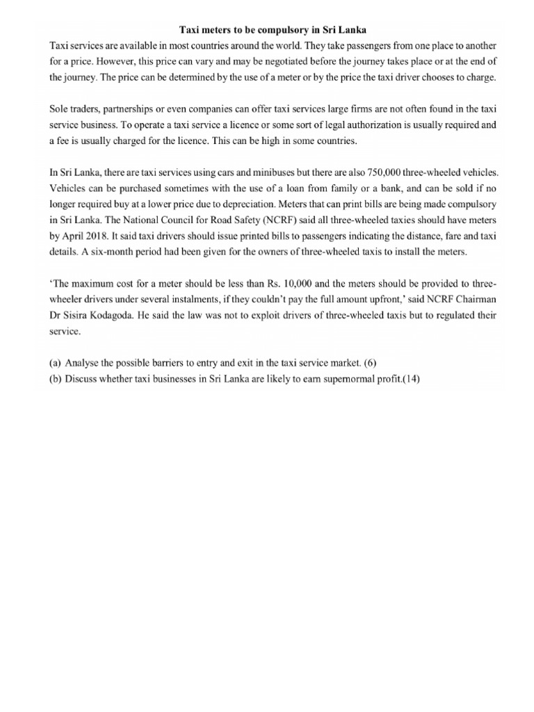 6ECO 24-25 Term1 U3 Contestability | PDF