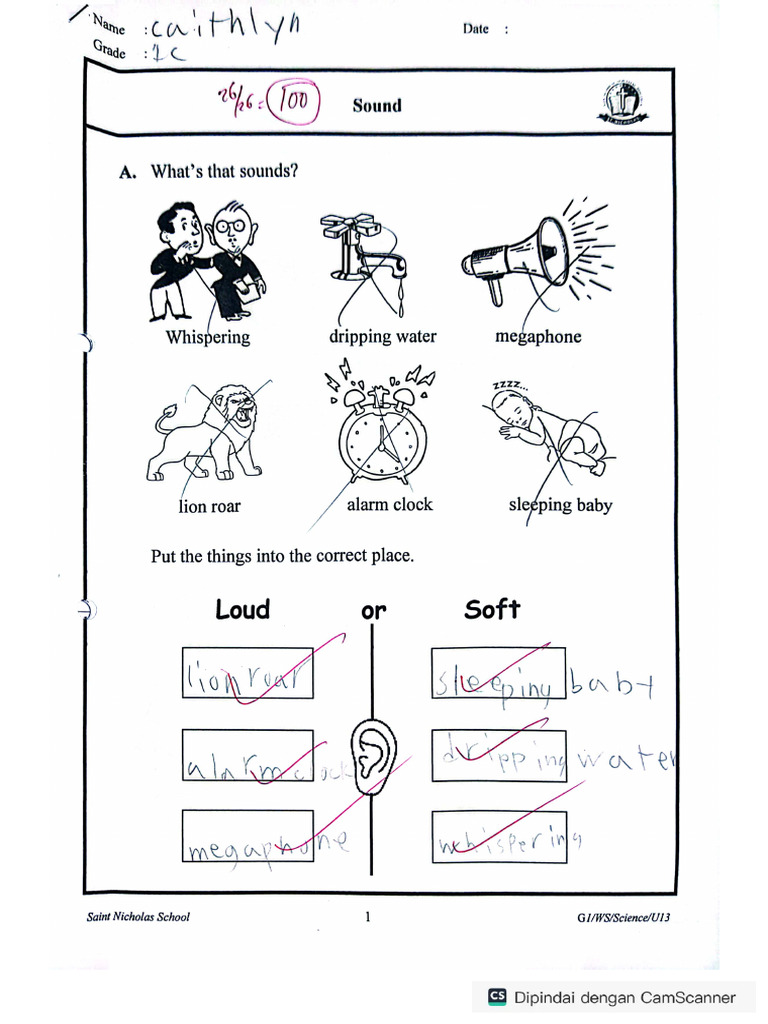 P1 U13 Sound | PDF