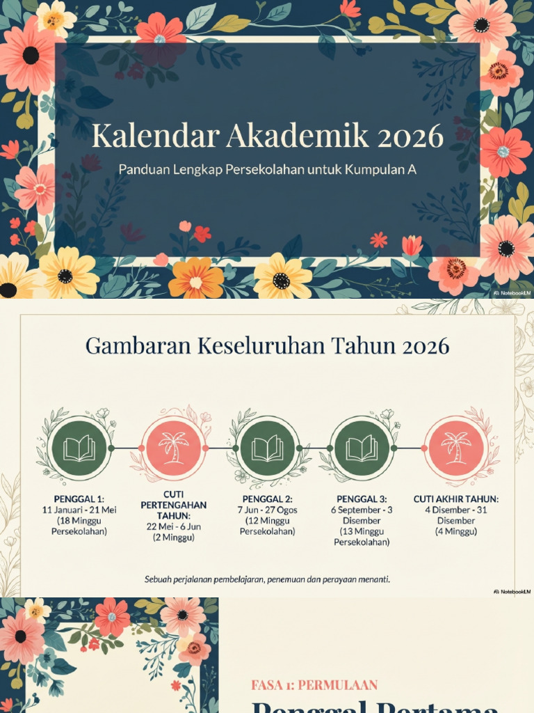 Kalendar Akademik 2026 Panduan Lengkap KUMP A | PDF