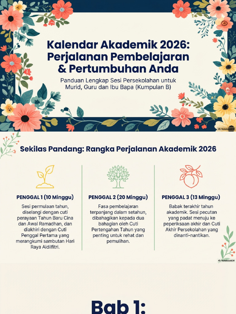 Kalendar Akademik 2026 Panduan Lengkap KUMP B | PDF