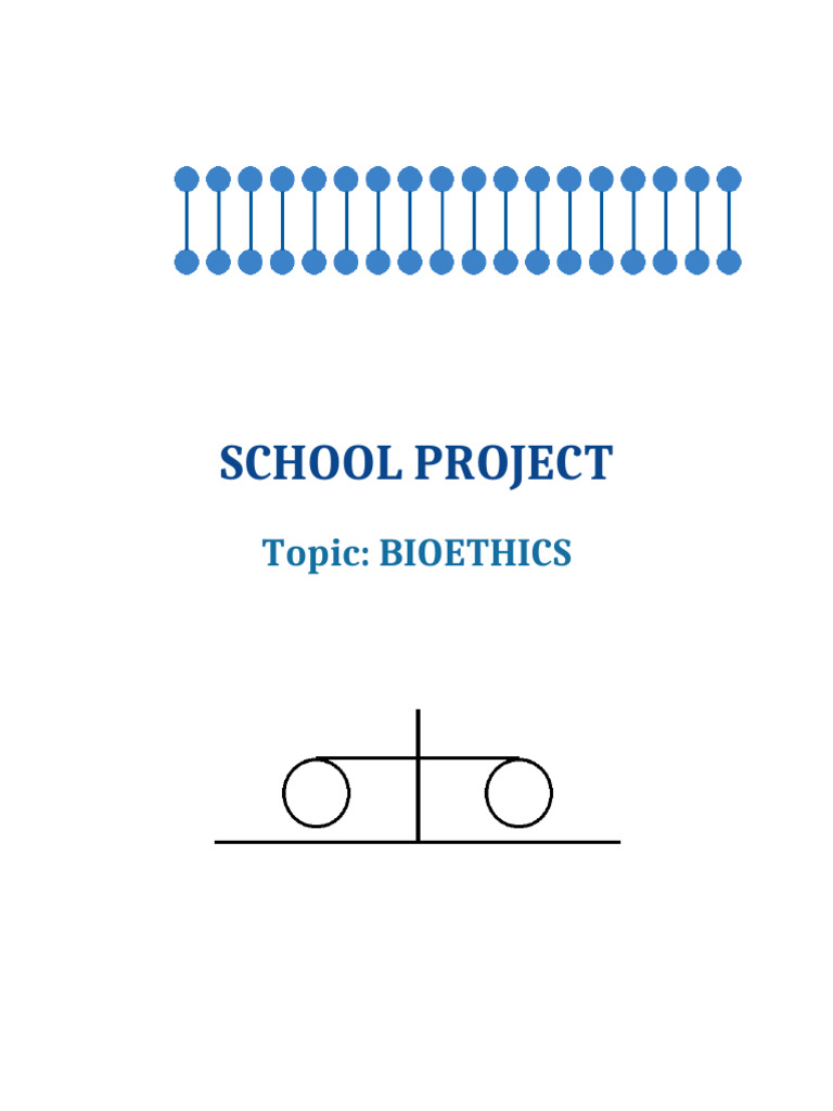 Bioethics Front Page With Real Themed Images | PDF