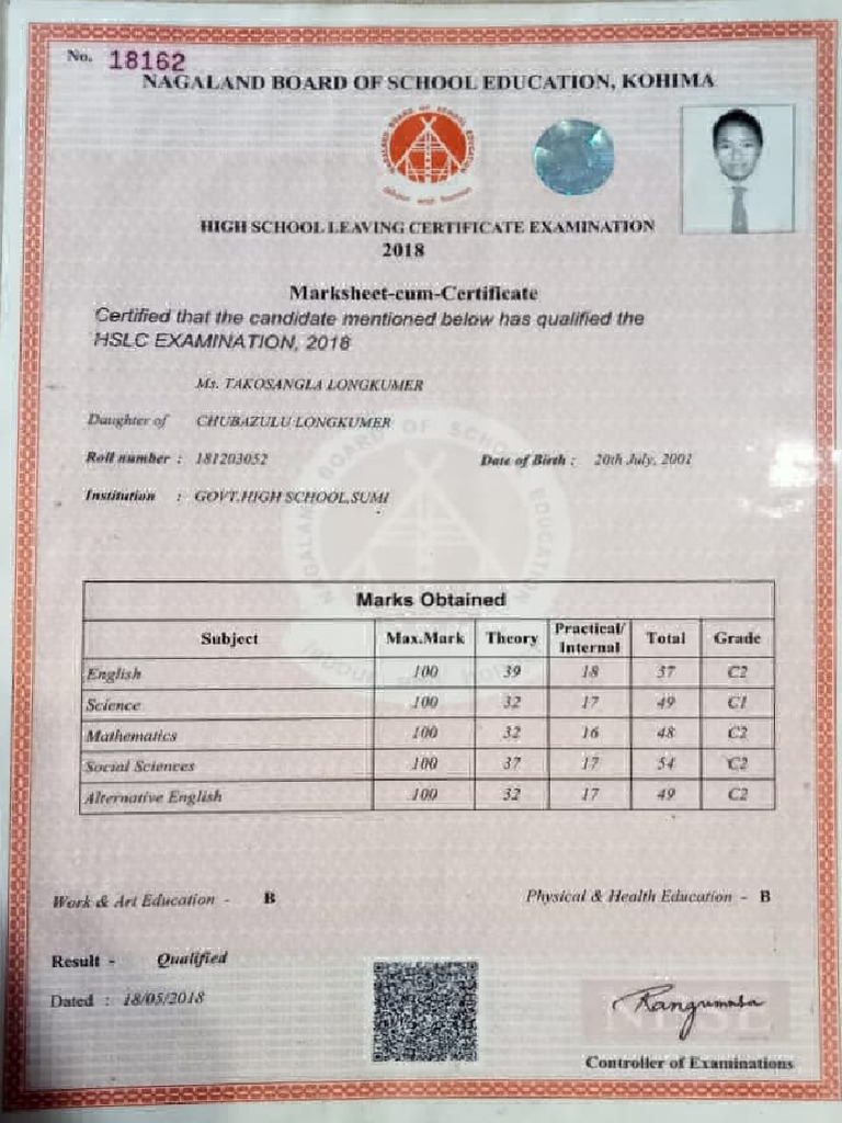 Board Certificate | PDF