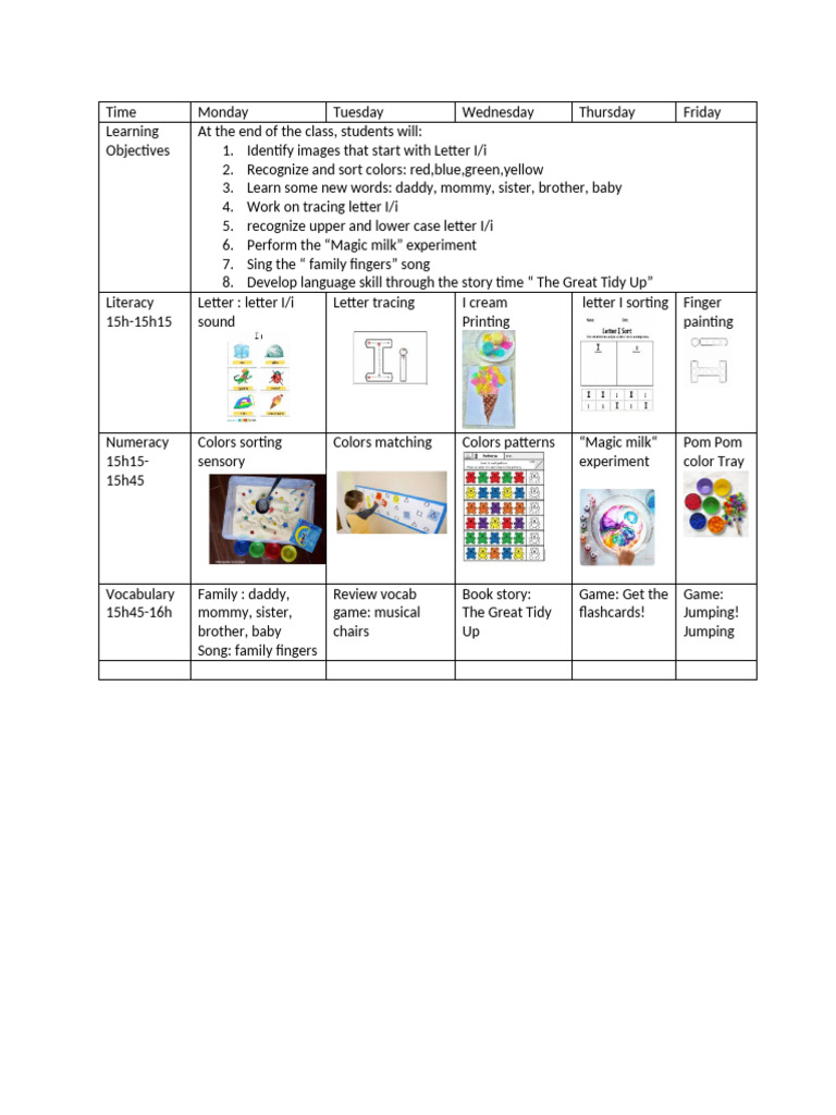 Week1 - December - Family | PDF